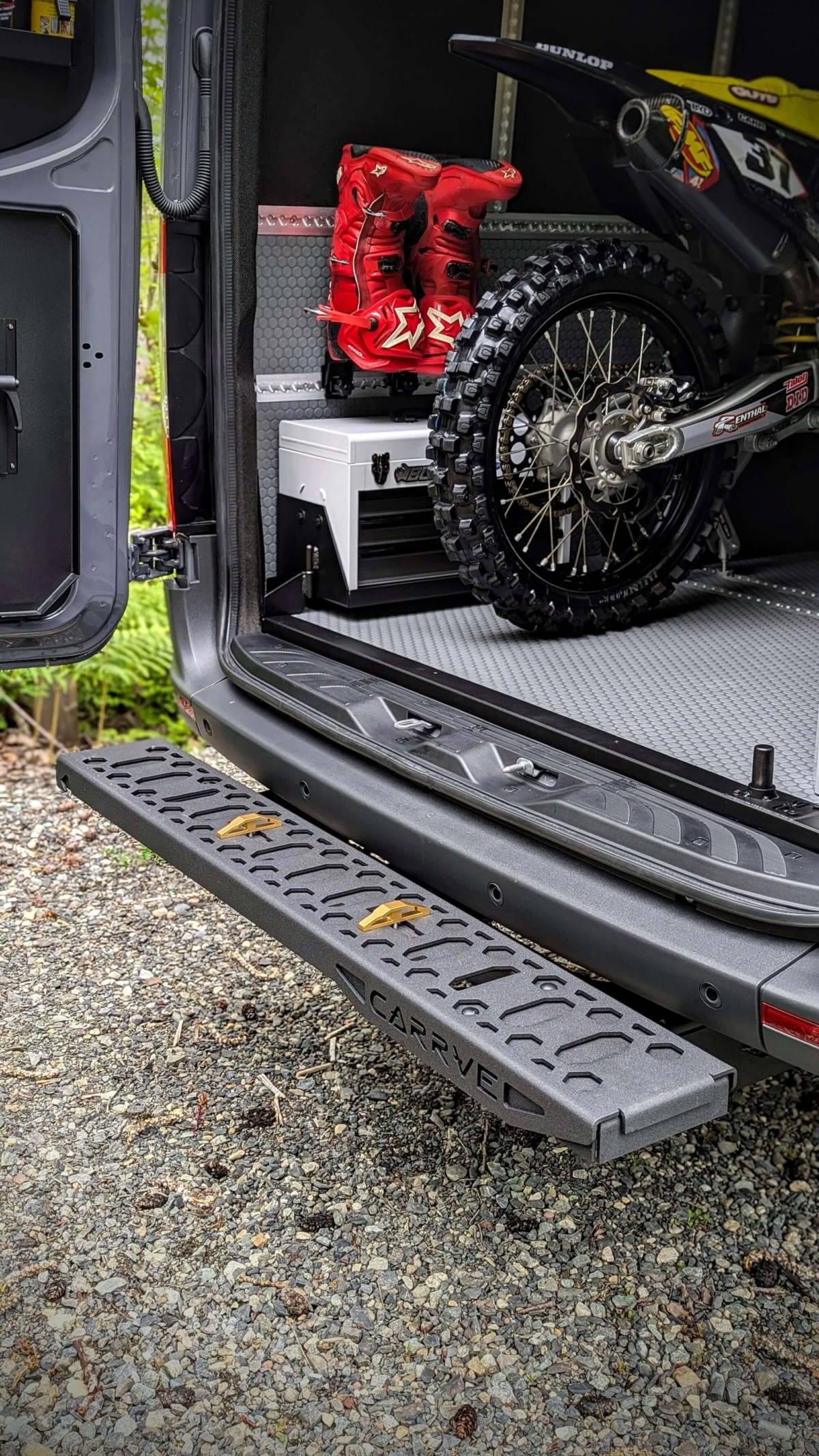 MotoStep — Mercedes Sprinter Van Rear Step & Moto Ramp