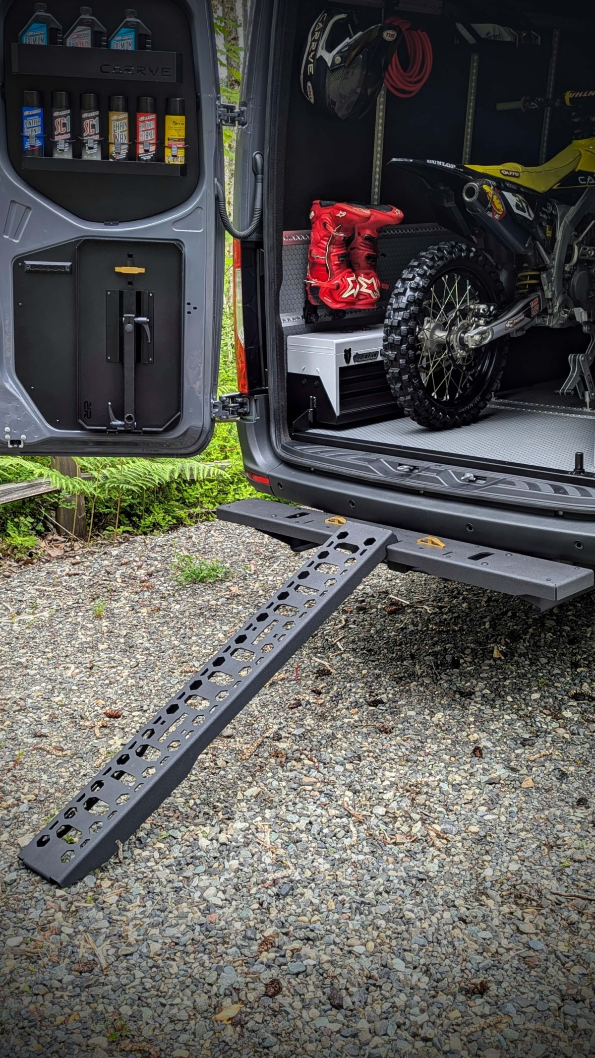 MotoStep — Mercedes Sprinter Van Rear Step & Moto Ramp